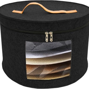 Hat Boxes for Women Storage & Men-foldable Hat Storage Boxes-large ...