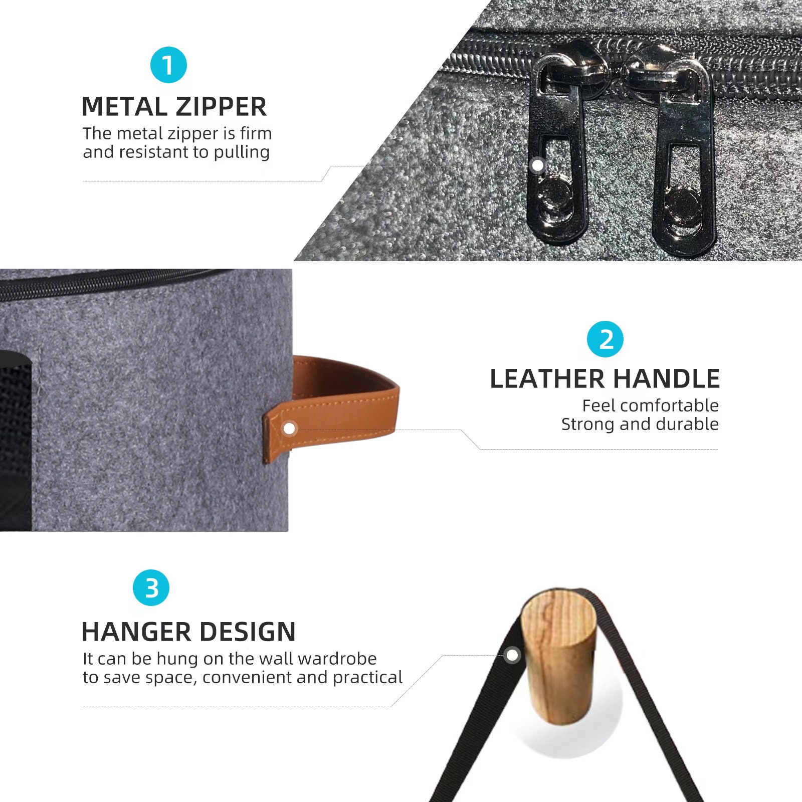 Huge Hat Boxes for Women Storage - Foldable Hat Storage Boxes With ...