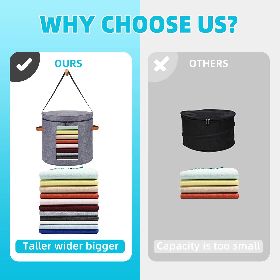 Huge Hat Boxes for Women Storage - Foldable Hat Storage Boxes With ...