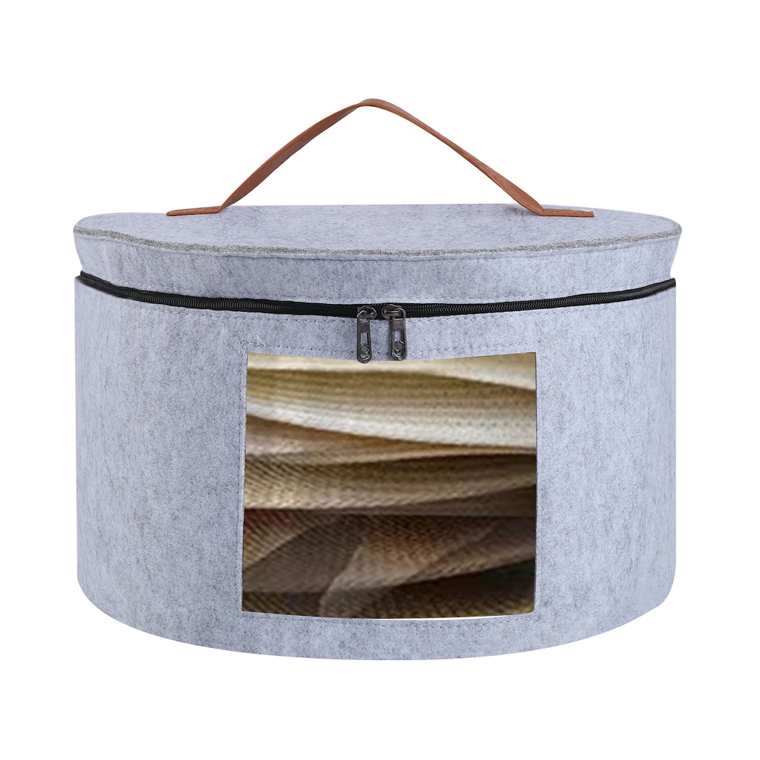 Hat Boxes for Women Storage & Men Hat Box Hat Storage Box - Large Hat ...