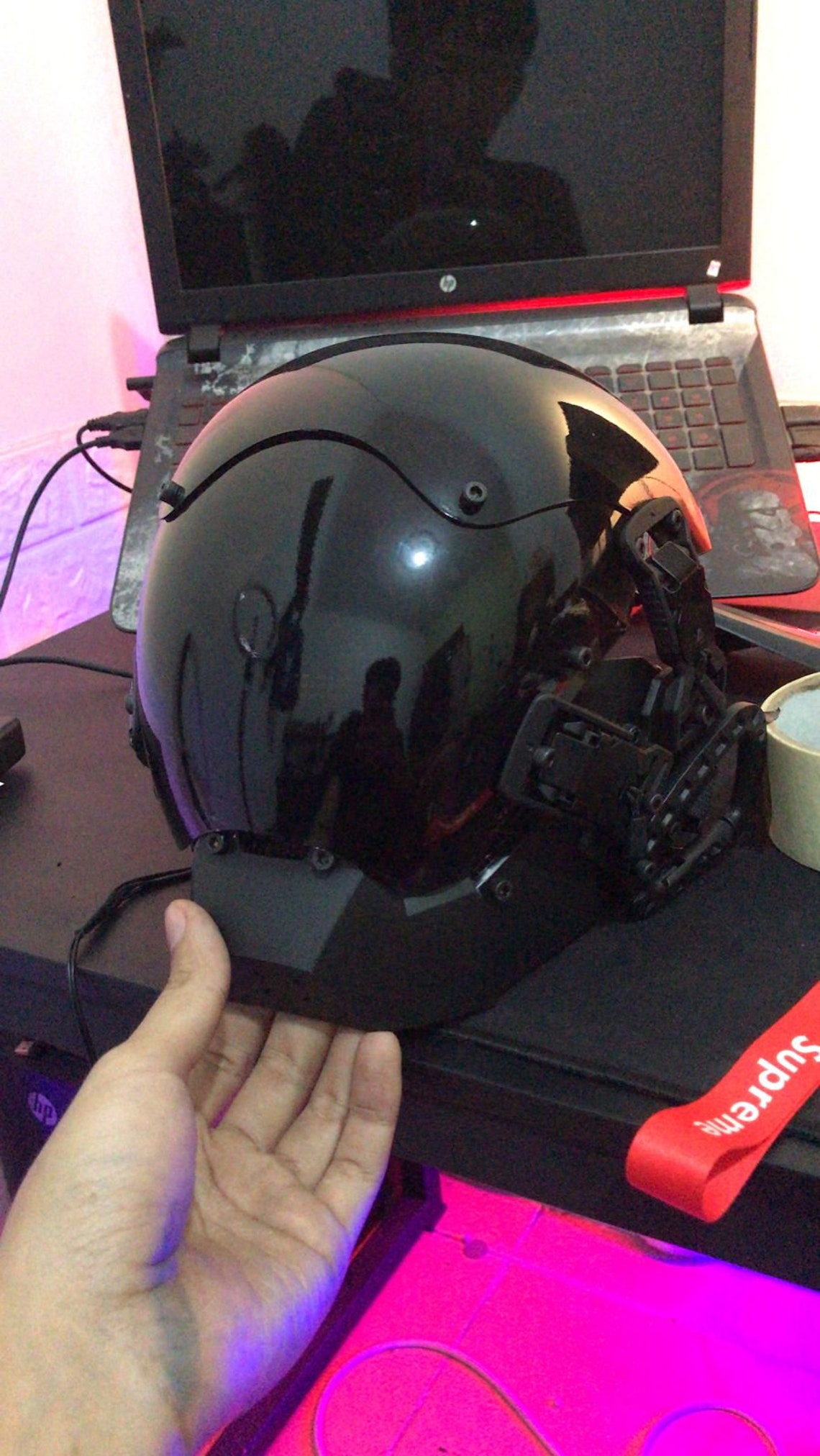 KRMLN Cyberpunk Armored Mask Prototype MX-0 - Etsy