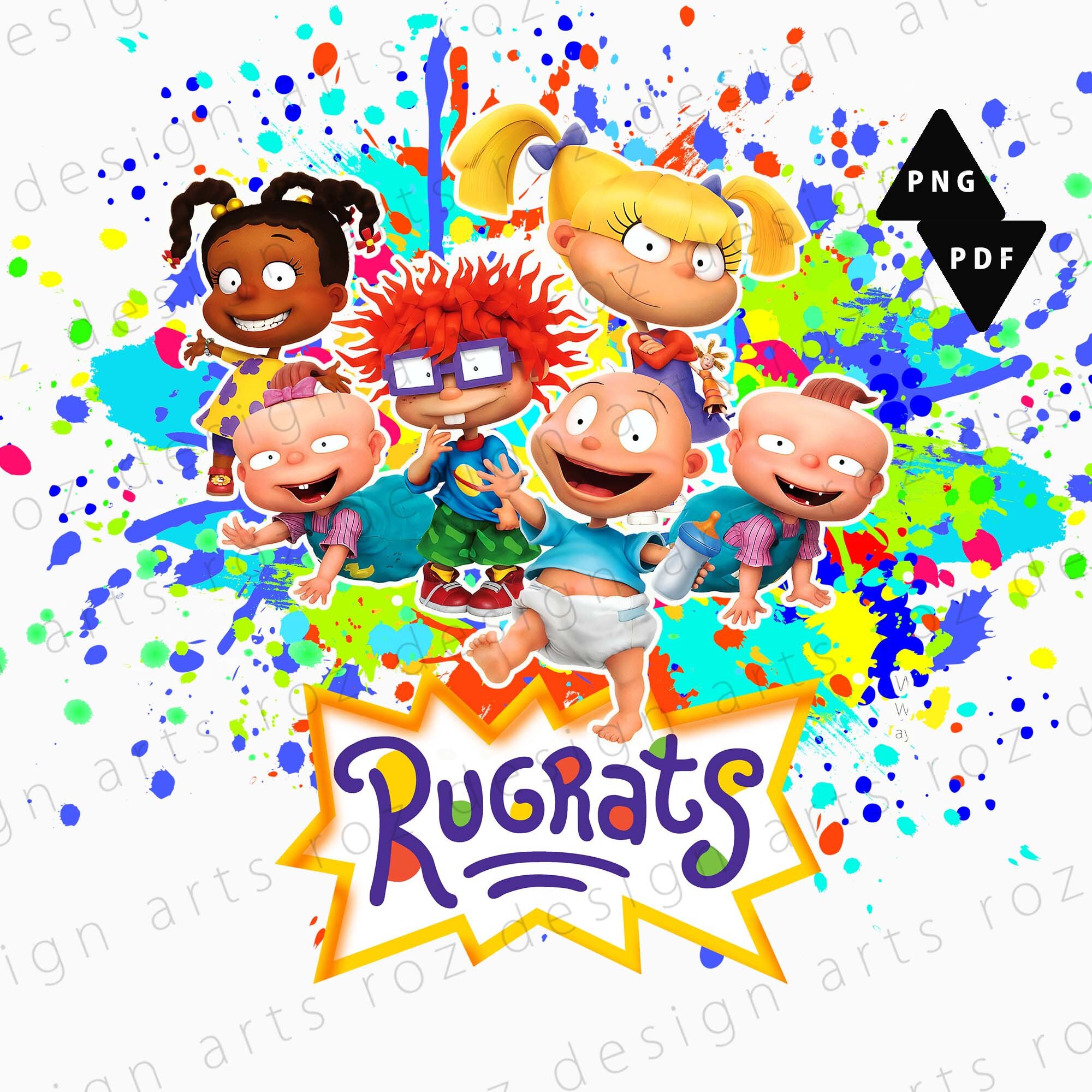 Rugrats Png Rugrats Svg Colorful Rugrats Rugrats Png for - Etsy Australia