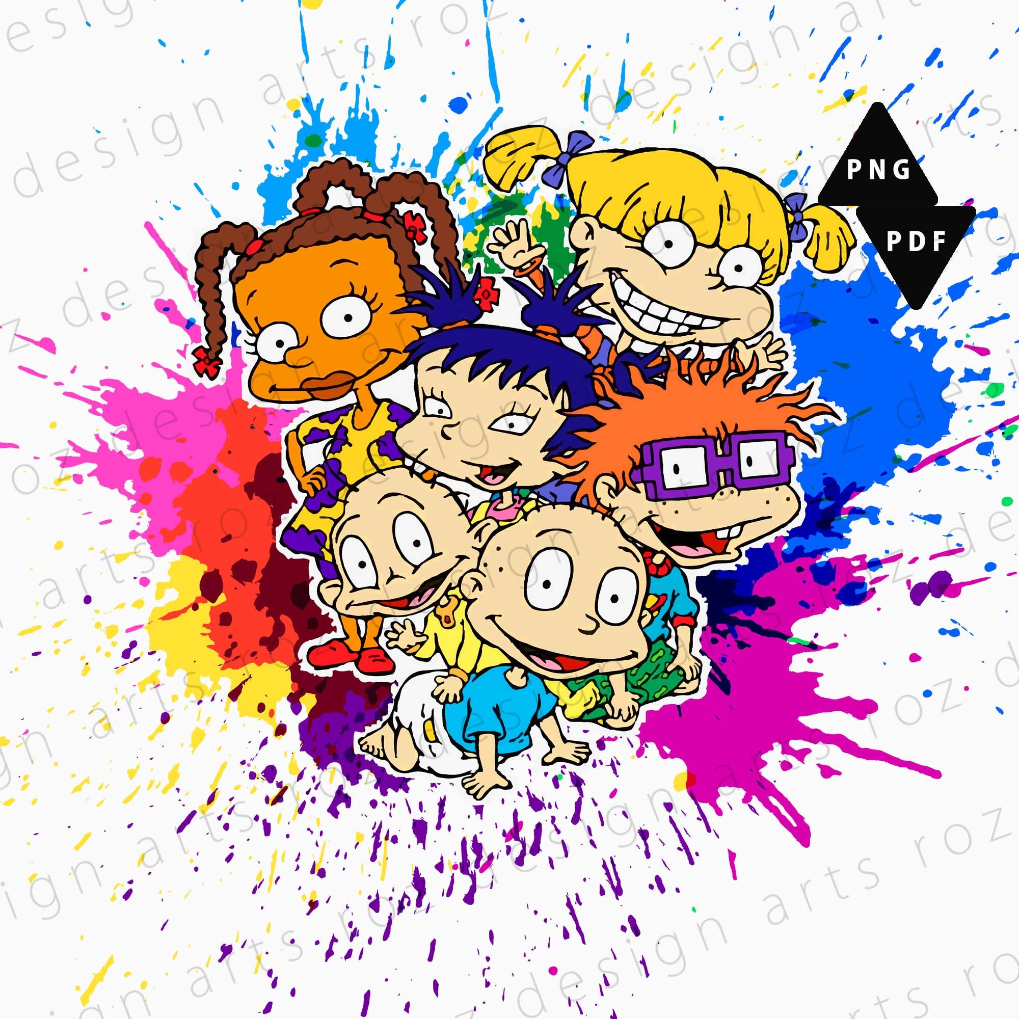 Rugrats Png Rugrats Svg Colorful Rugrats Rugrats Png for - Etsy Finland
