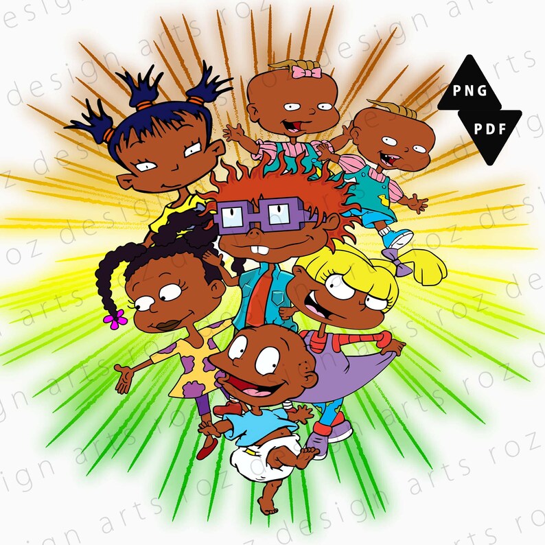 Rugrats Png Rugrats Svg Colorful Rugrats Rugrats Png for - Etsy