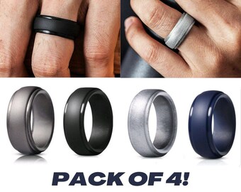 Rubber Men Ring - Etsy