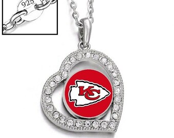 Kansas City Chiefs Necklace - Etsy