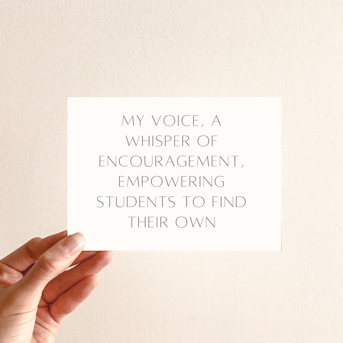 200 Affirmation Cards for Teachers Template, Teacher Affirmations PLR ...
