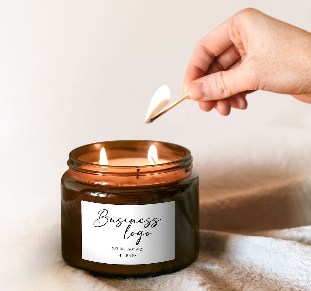 Personalized Candle Labels Personalized Candle Stickers - Etsy