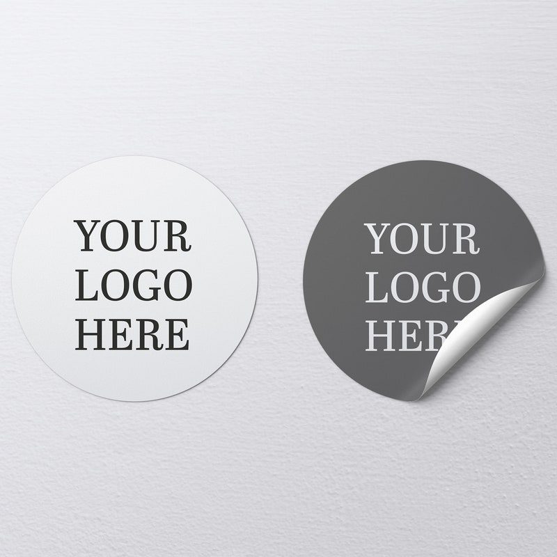Custom Logo Stickers - Etsy