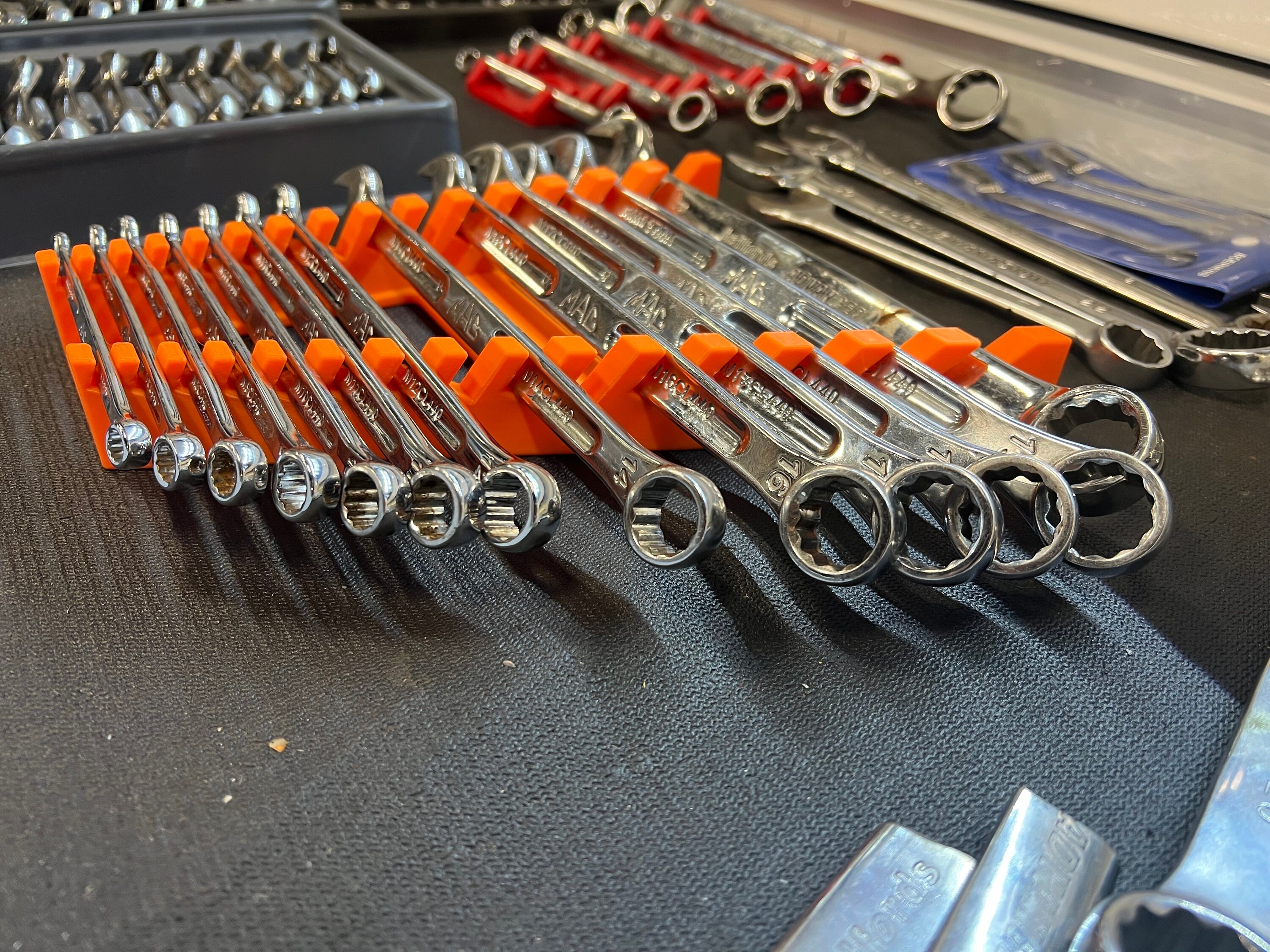 Spanner Rack, Spanner Holder, Wrench Rack, Drawer Organiser, Toolbox ...