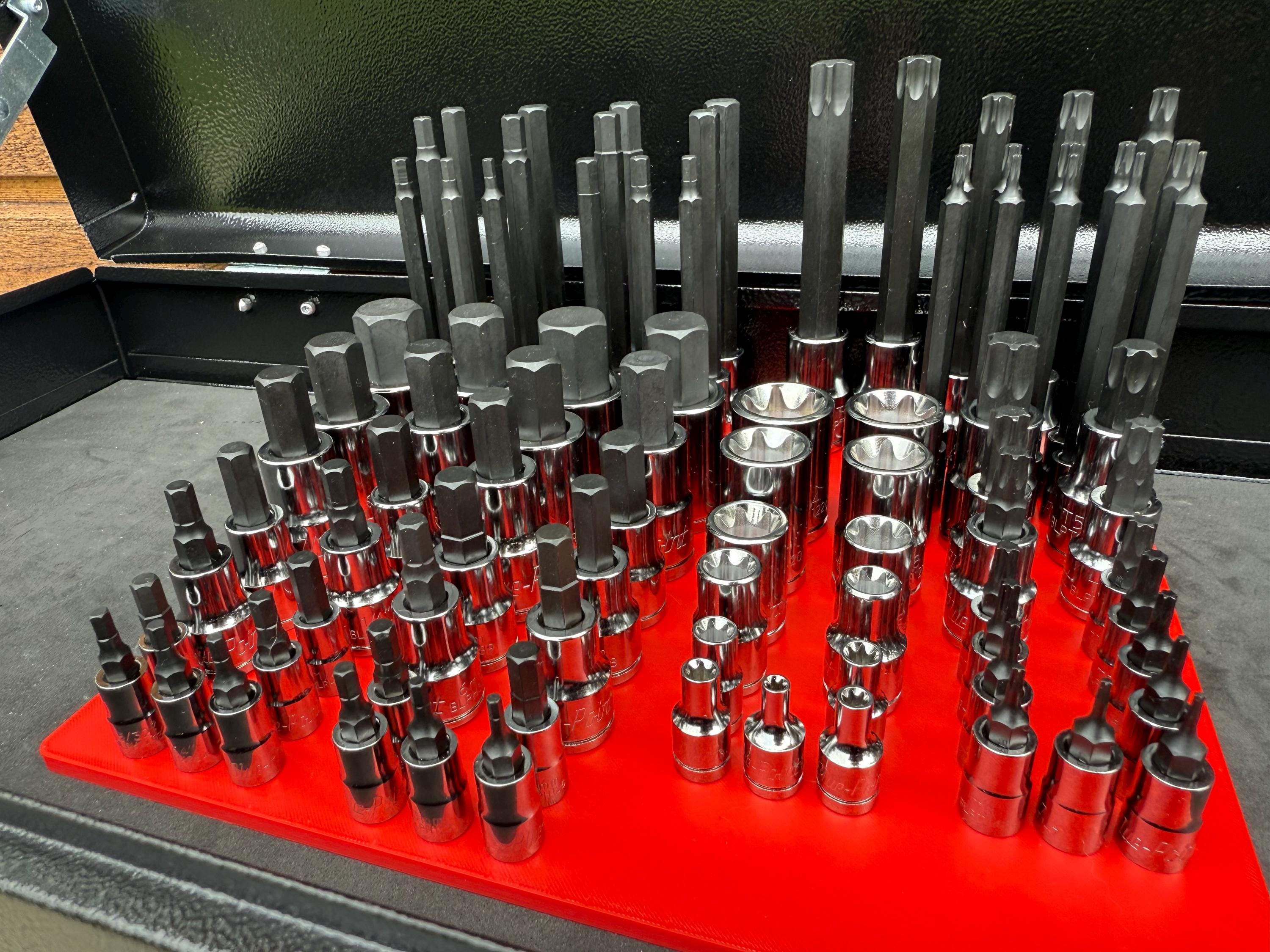 Blue Point (snap On) 87 Piece Torx and Hex Bit Socket Set Tray ...