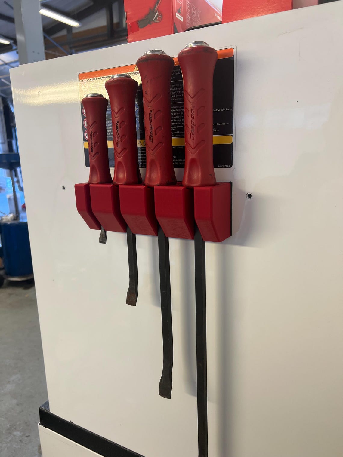 Magnetic Snap on Pry Bar Holder (holds 4) | Pry Bar Holder | Crow Bar ...