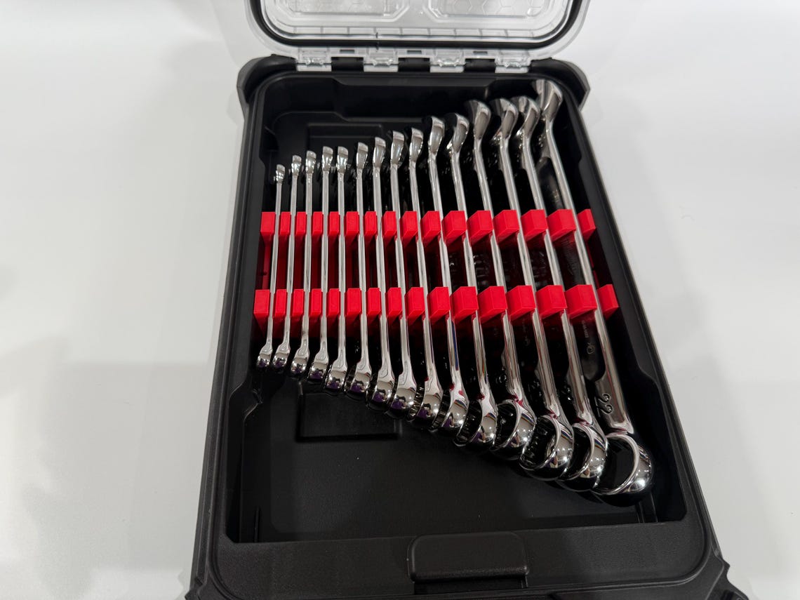 Milwaukee Spanner Rack - Fits Slim Packout Compact Organiser | Mechanic ...