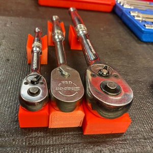 Flat Magnetic Ratchet Holder, Drawer Organiser, Toolbox Organiser ...