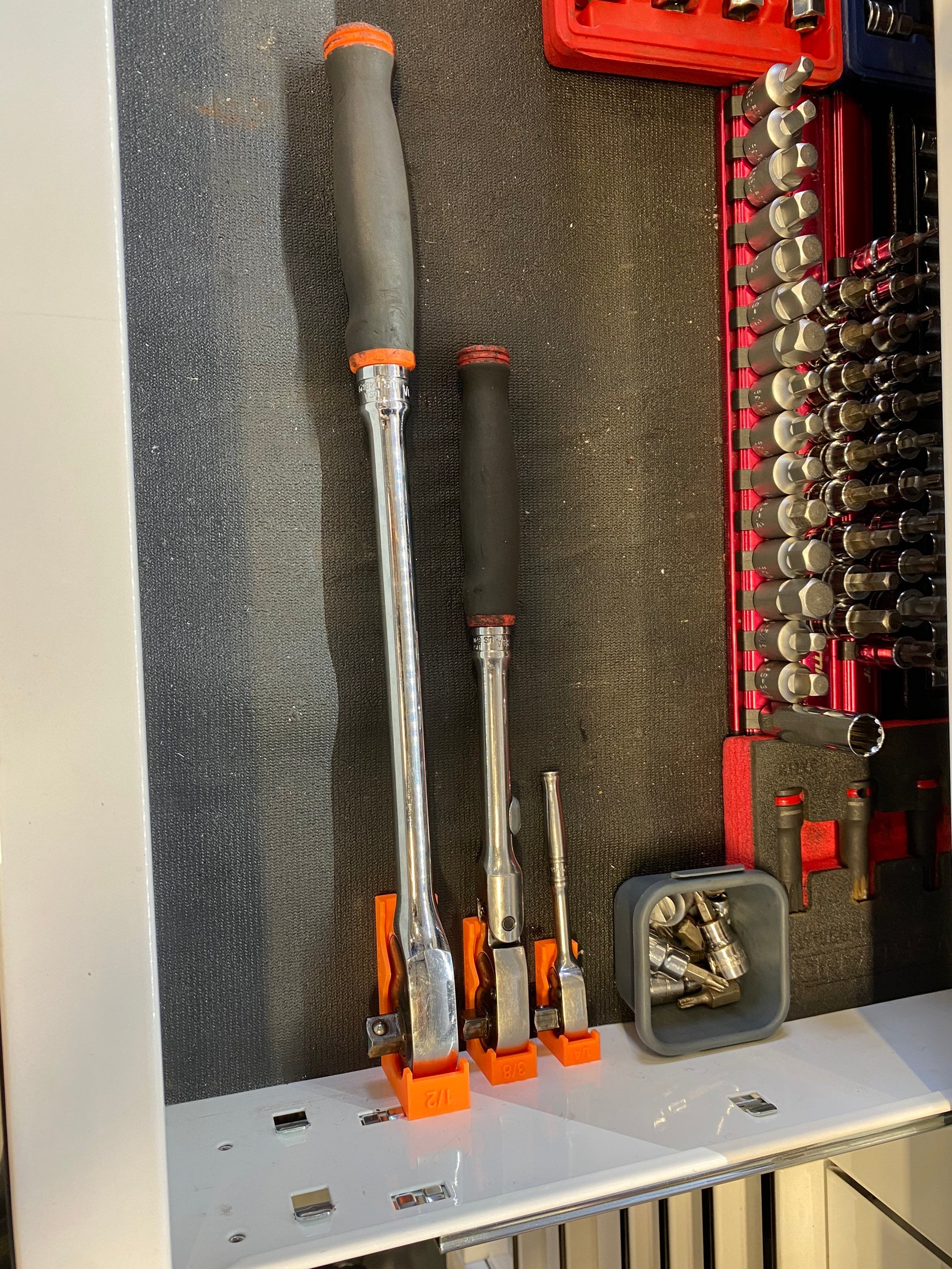 Magnetic Ratchet Holder, Drawer Organiser, Toolbox Organiser, Mechanic ...