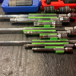 Magnetic Socket Extension Holder, Drawer Organiser, Toolbox Organiser ...