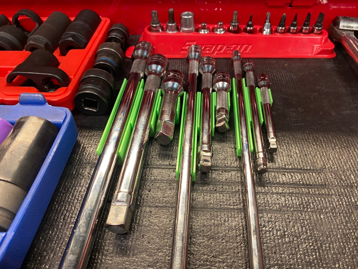 Magnetic Socket Extension Holder Drawer Organiser Toolbox - Etsy