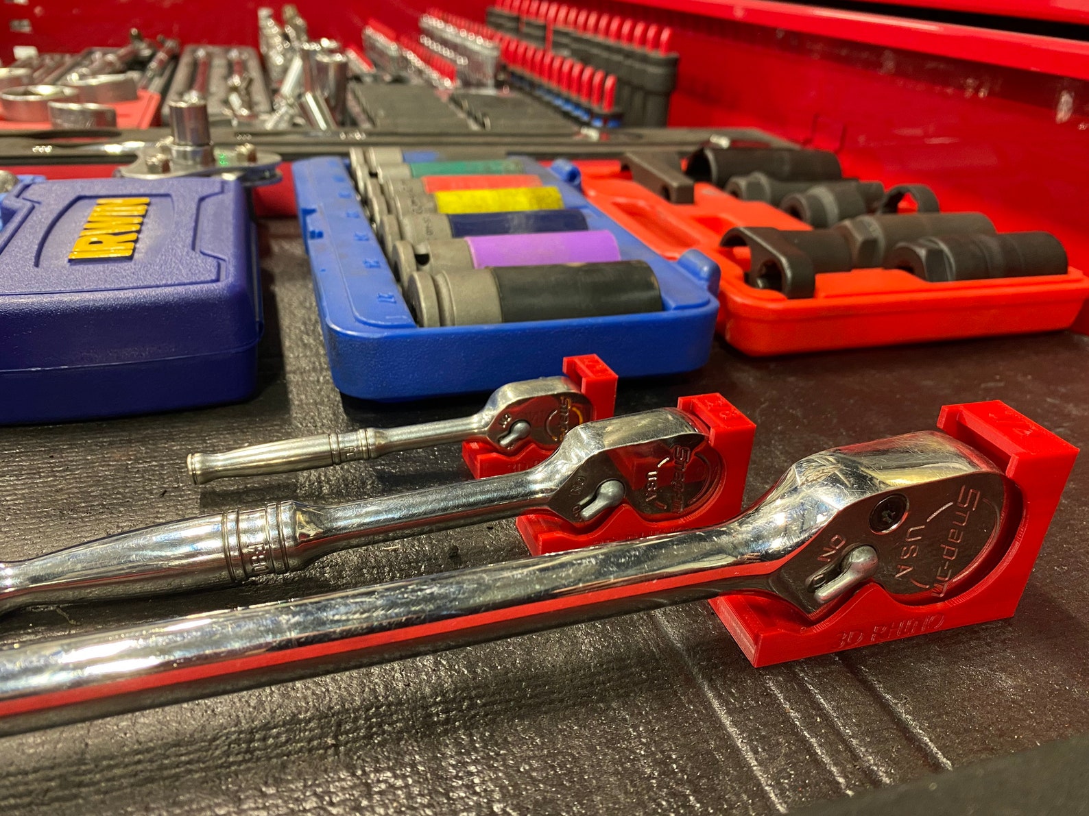 Magnetic Ratchet Holder, Drawer Organiser, Toolbox Organiser, Mechanic ...