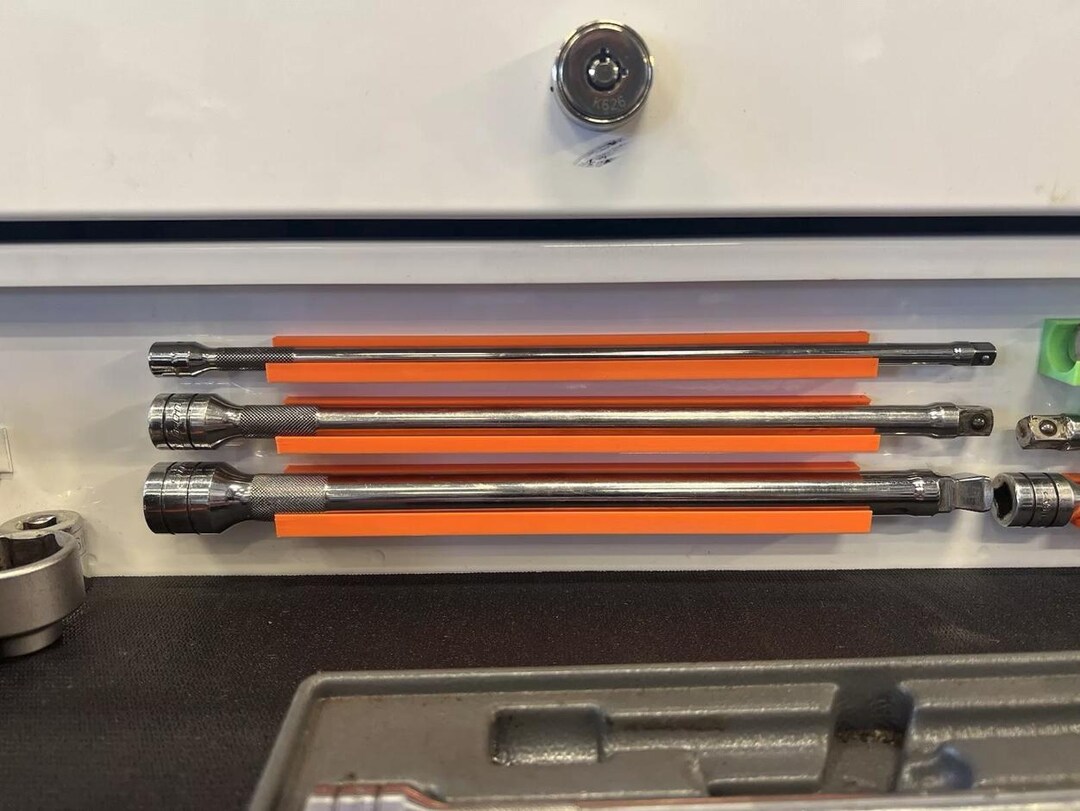 Wall Mounted Magnetic Socket Extension Holder, Drawer Organiser ...