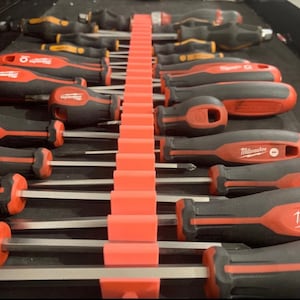 Modular Magnetic Screwdriver Organiser, Drawer Organiser, Toolbox ...