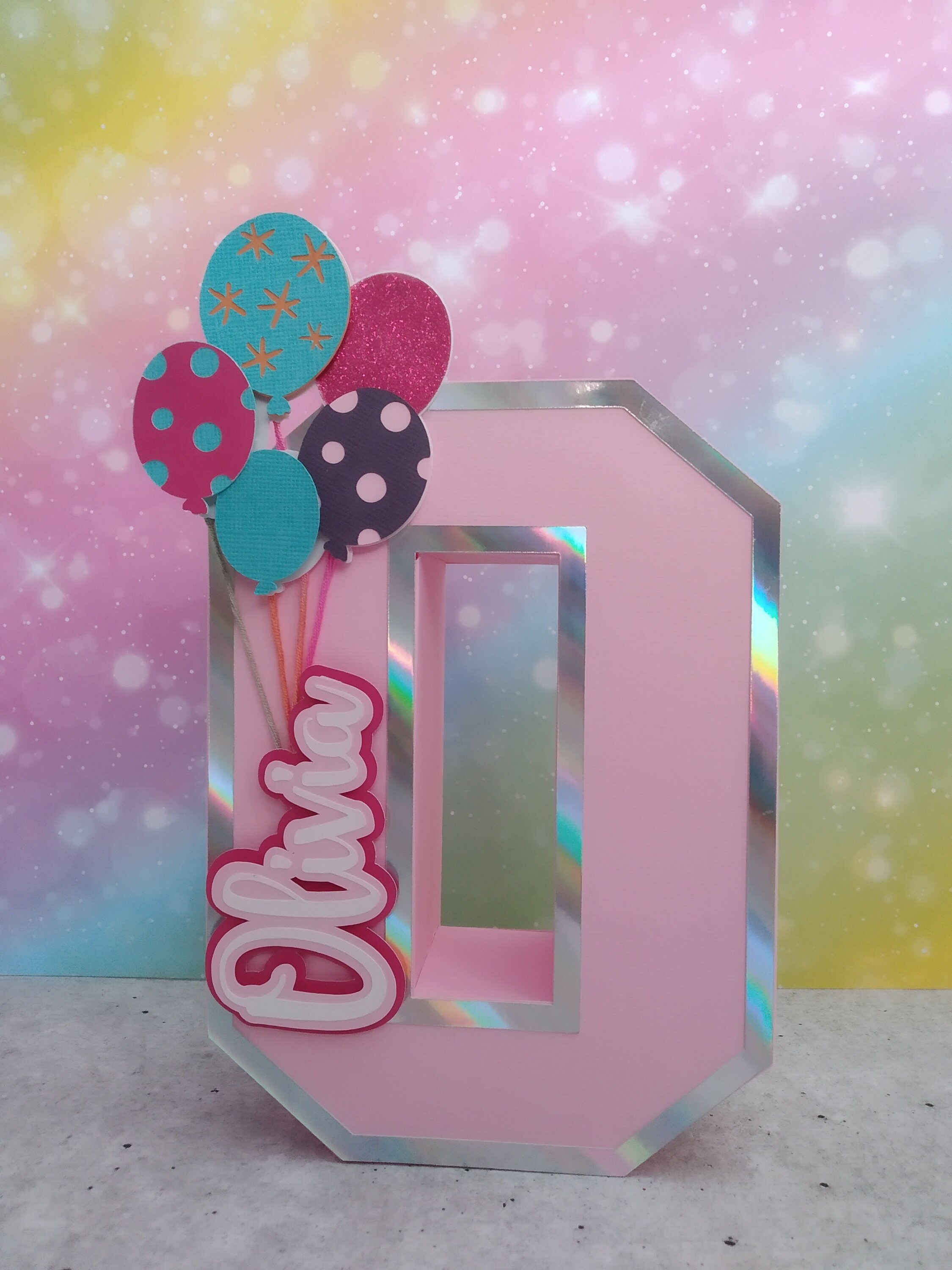 Cartas de Cartulina 3D, letras y número 3d, letras 3D personalizadas ...