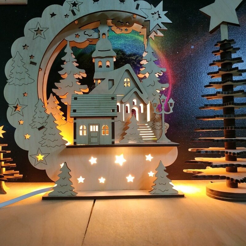 Laser Cut Nightlight - Etsy UK