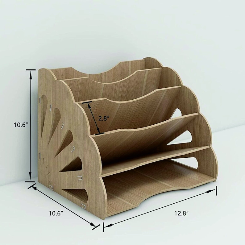Laser Cut Organizer Svg File Office Desktop Stationery Rack - Etsy UK