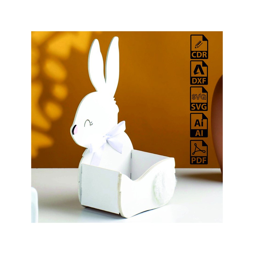 Easter Decoration Laser Cut, Easter Bunny Laser Cut, Easter Egg Laser ...