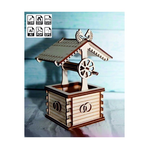 Laser Cut Well File - Etsy