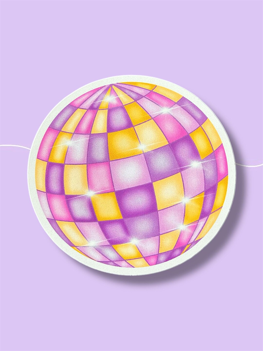 Disco Ball Sticker | Vinyl Sticker | Stickers | Disco | Die Cut ...