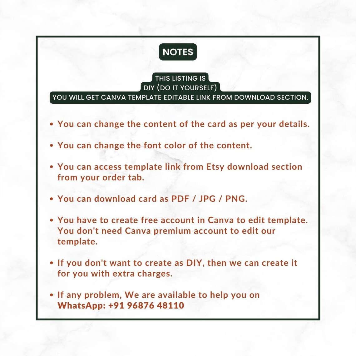 Mayra Ceremony Invitation Card in Floral Theme Canva DIY Editable ...