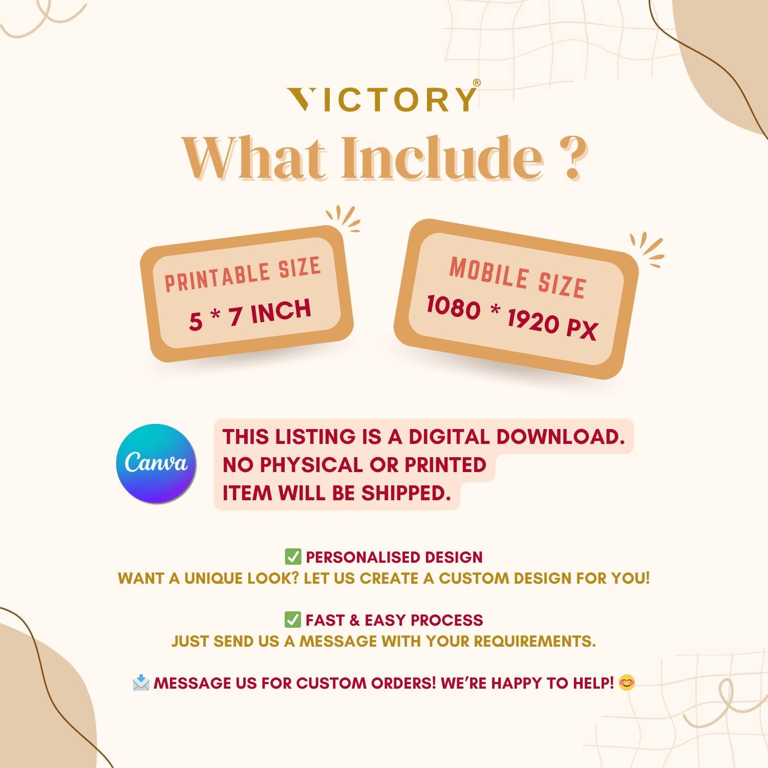 Editable Sinjara Ceremony Invitation | Swing Girl Indian Canva Template ...