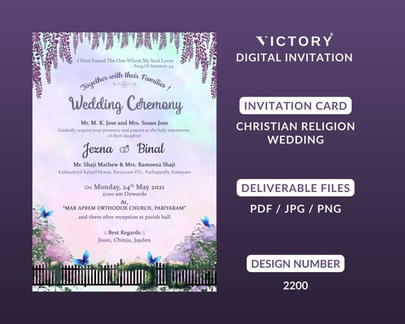 Christian Wedding Invitation Wording Bible