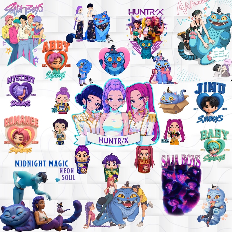 Kpop Demon Hunters Art - Etsy