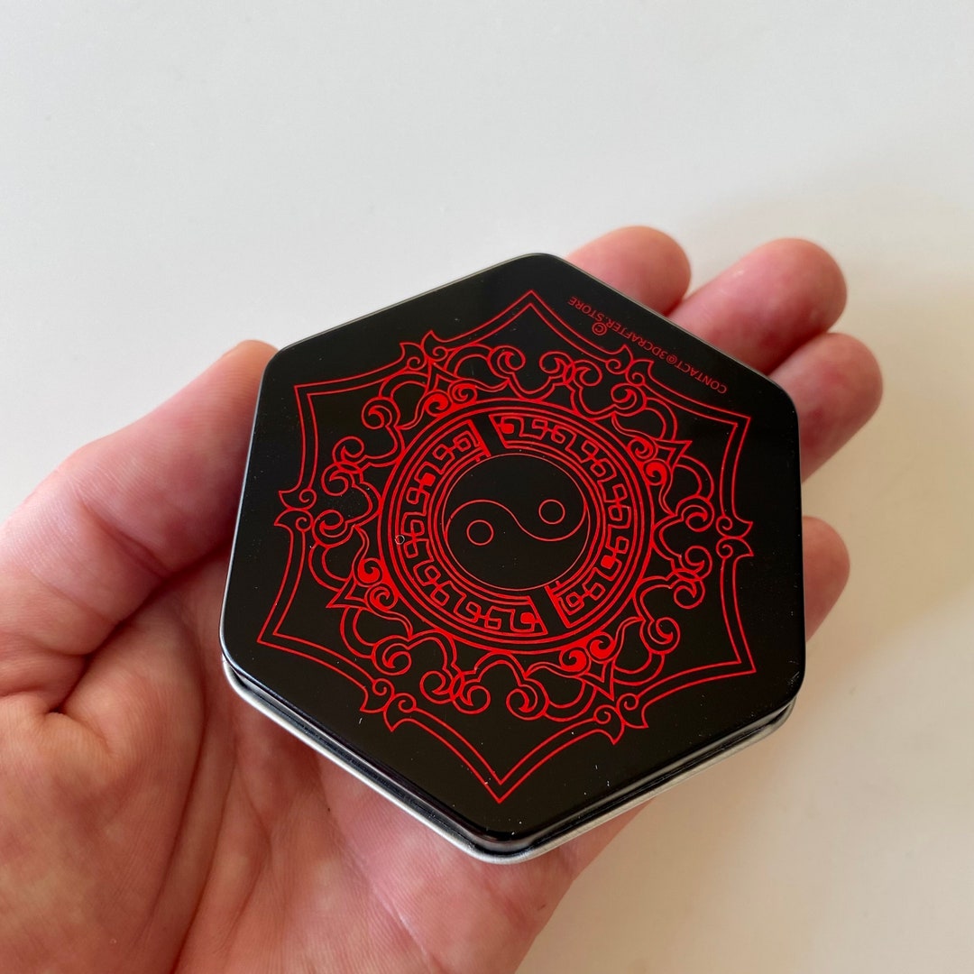 Small Tin Box for Gift or Jewellery ,LOT of 5 or 10ps. Craft Hexagonal ...