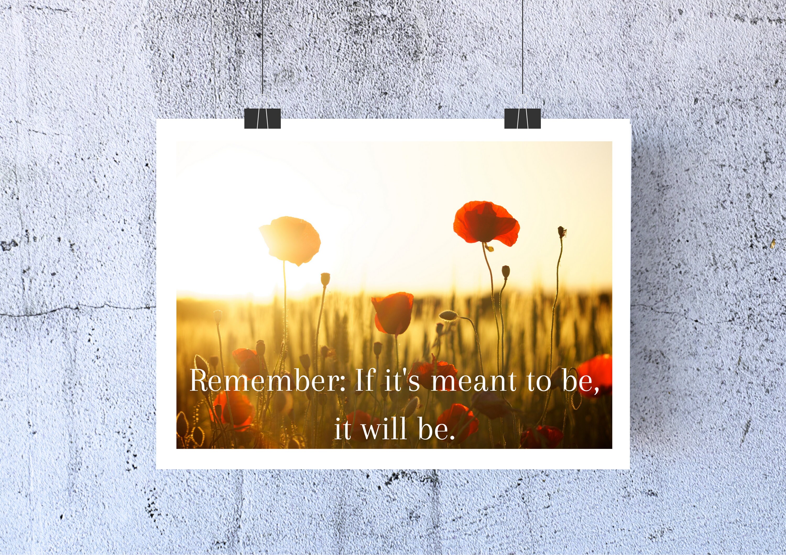 Mural Poster Motto Motivation Affirmation Wall Art Mural Motivational ...
