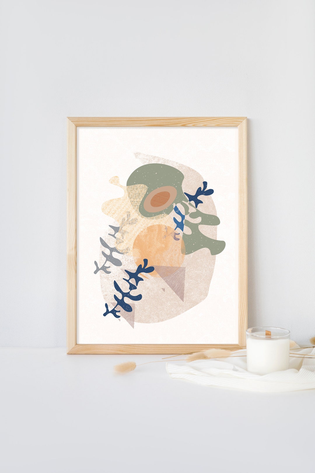 Printable Pastel Wall Art, Wall Decor, Wall Print, Illustration ...
