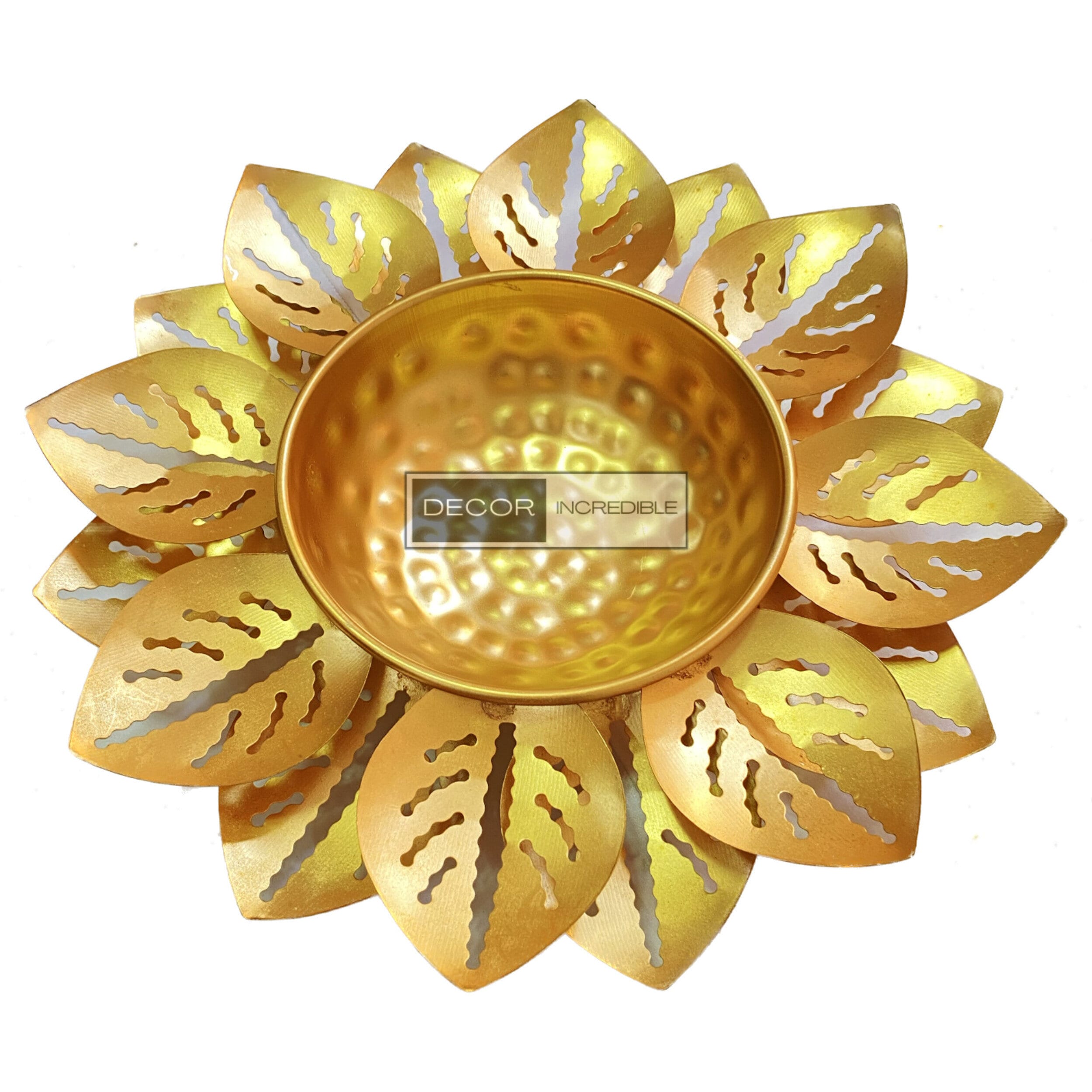Urli Diya Lotus Urli Bowl 12 Inch Diwali Decor,handcrafted Indian ...