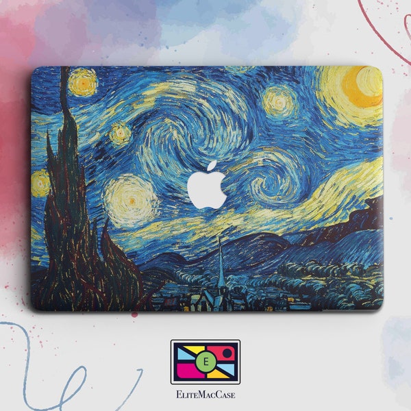 Starry Night Macbook - Etsy