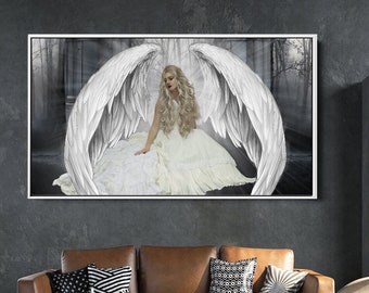 Angel Wings Picture Frame - Etsy