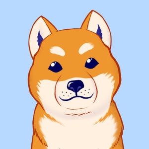 Shiba Inu 2D Vtuber Model | Full Rigged | Premade - Etsy