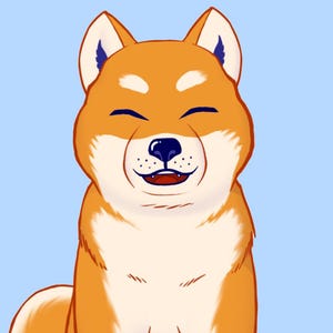 Shiba Inu 2D Vtuber Model | Full Rigged | Premade - Etsy