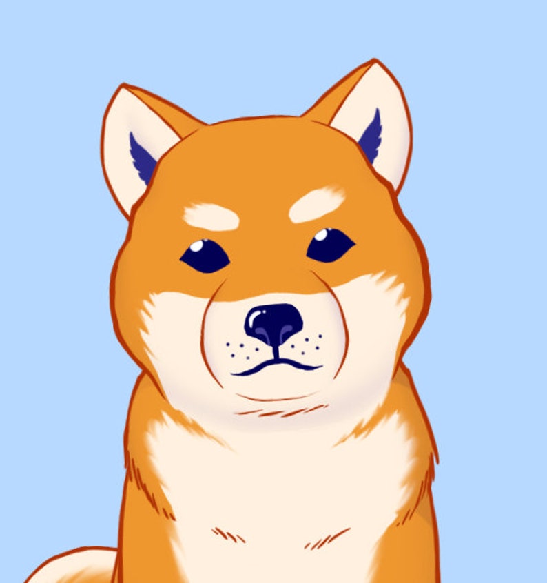 Shiba Inu 2D Vtuber Model | Full Rigged | Premade - Etsy