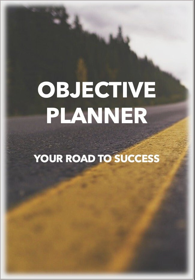 Objective Planner Your OKR Master Your Way to Success - Etsy