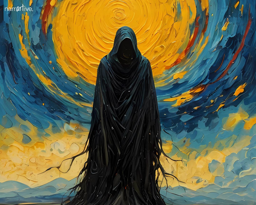 Dramatic Moody Painting – Dark Fantasy Wall Art, Gothic Digital Art ...