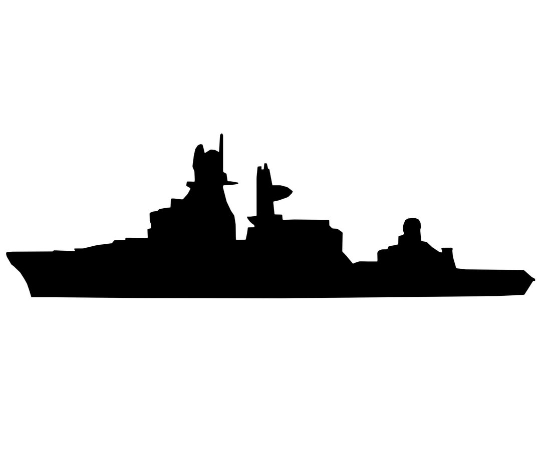 Warship Svg Warship Clipart Cruiser Svg Eps Vector File - Etsy