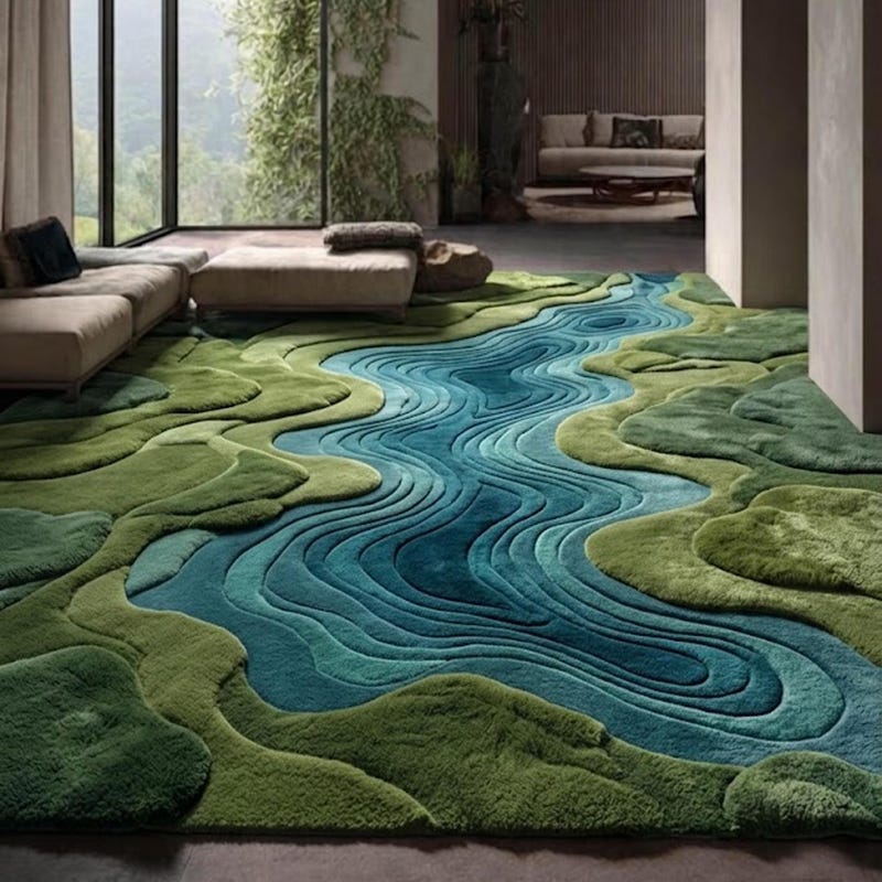 Pond Rug Outdoor - Etsy