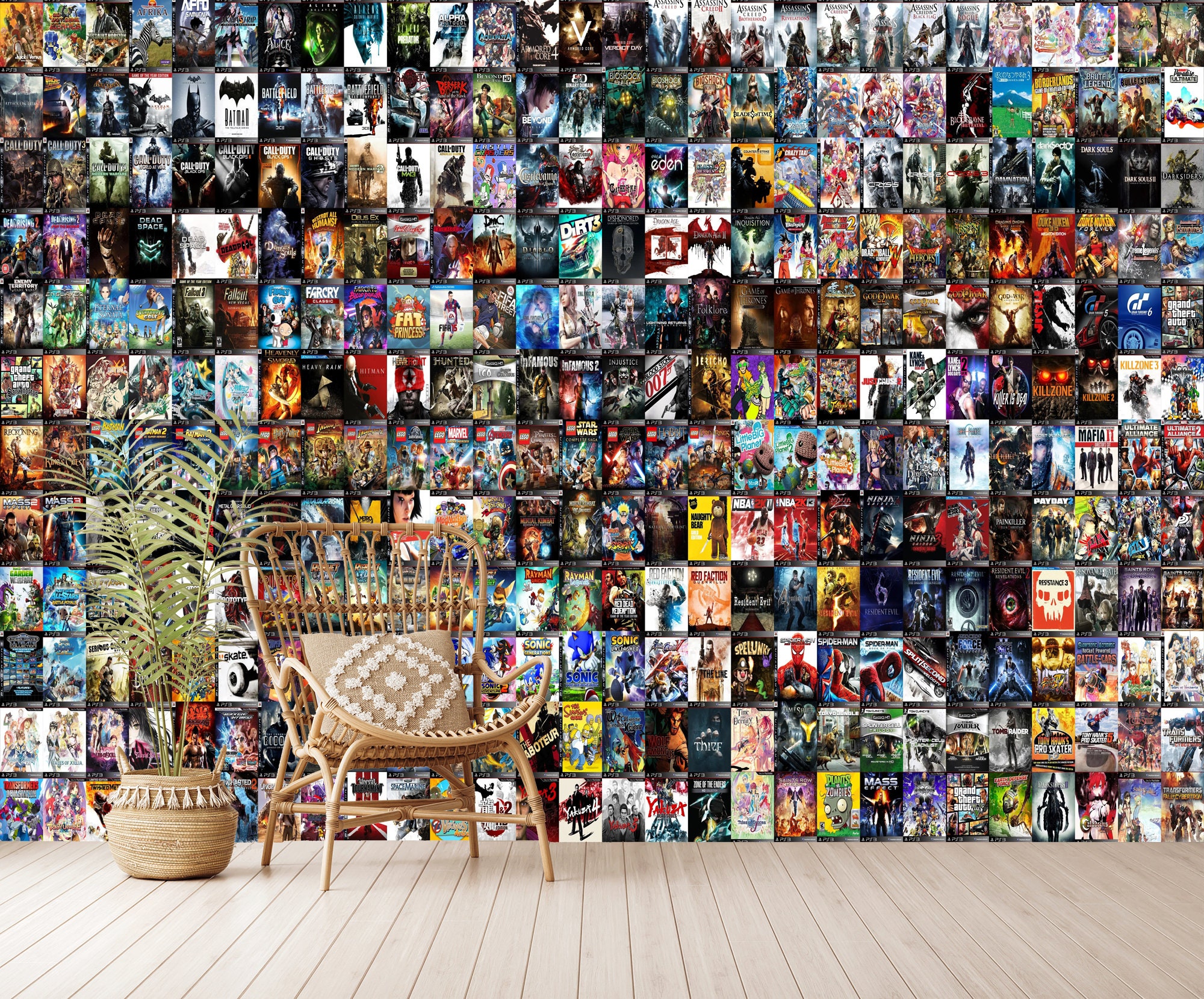 Video Game Console Collage