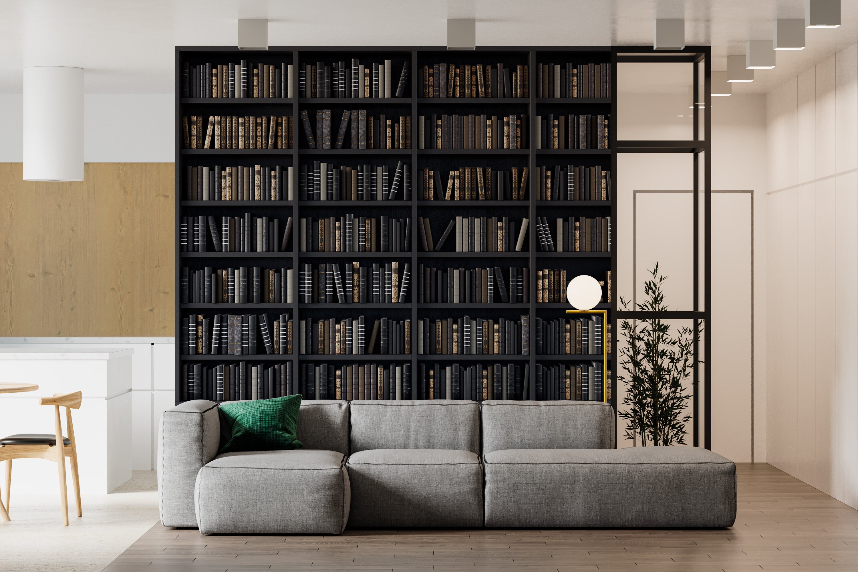 Bookshelf Wallpaper Bookcase Library Peel and Stick Texture Old Faux 3d ...