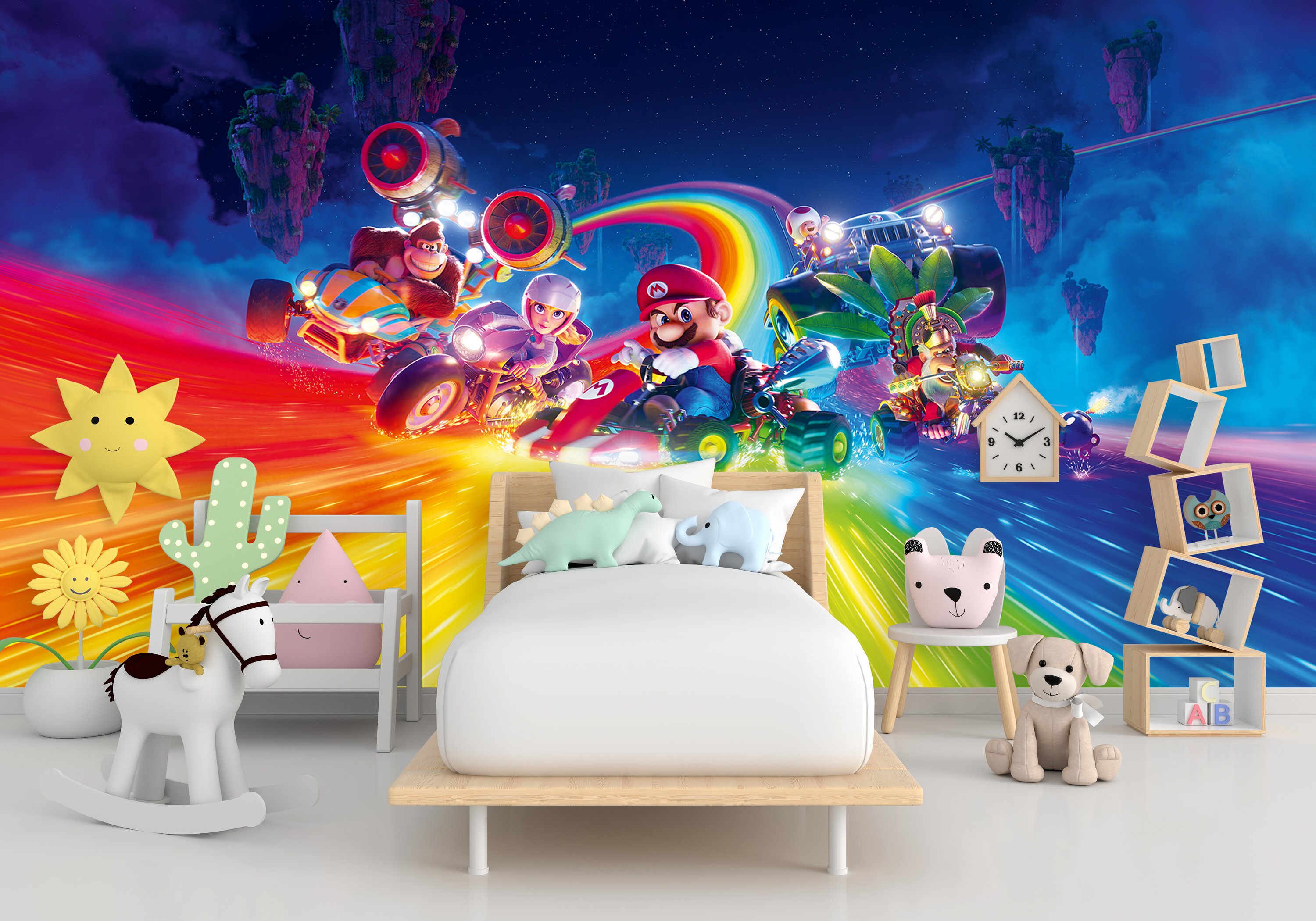 Super Mario Mural Wallpaper